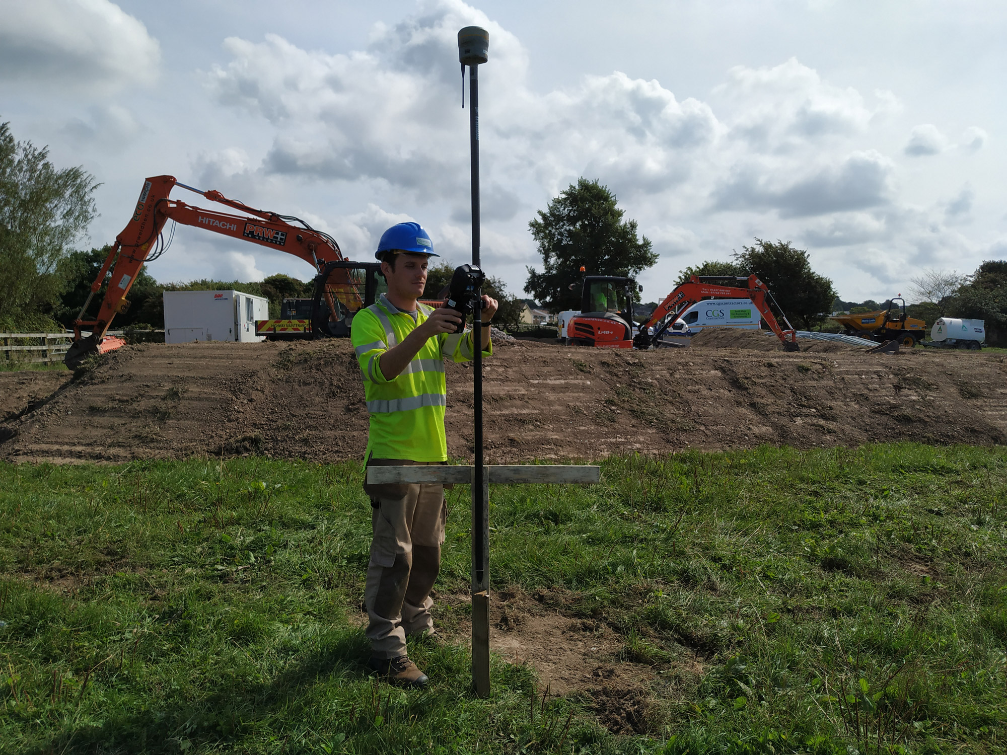 Gravity Sewer Setting Out - Glanville Geospatial Gravity Sewer Setting Out - Glanville Geospatial